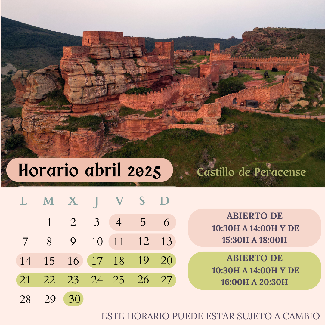 Peracense, el castillo de la piedra roja - Castillo de Peracense